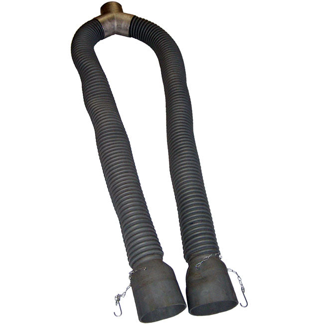 Crushproof YA4475D Flarelock Exhaust Hoses 4" Y Assembly Kit – RepQuip ...