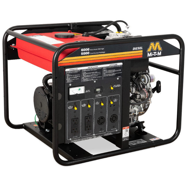 Mi-T-M GEN-6000-1MKD - 6000-Watt Diesel Generator Generator – RepQuip ...