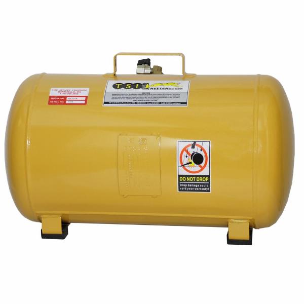 TSI CH-10AL Cheetah Bead Seater 10 gallon ASME certified Aluminum Tank ...