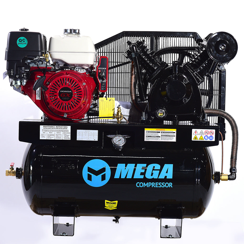Mega Compressor MP-13030GT Gas Powered Air Compressor – RepQuip ...