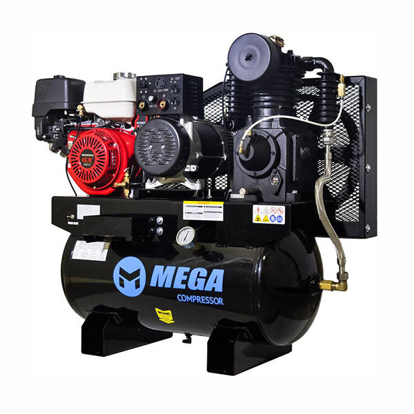 Mega Power MP-13030HWG Electric Start Welder/Generator/Air Compressor ...