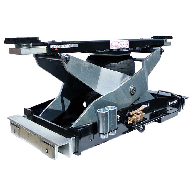 STAN DESIGN J7000L - 7,000 LB Capacity Rolling Bridge Jack | Low Boy ...