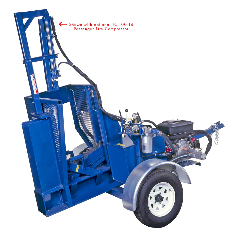 TSI TC-100-EP Electric Powered Tire Cutter | Salvage and Recycling ...